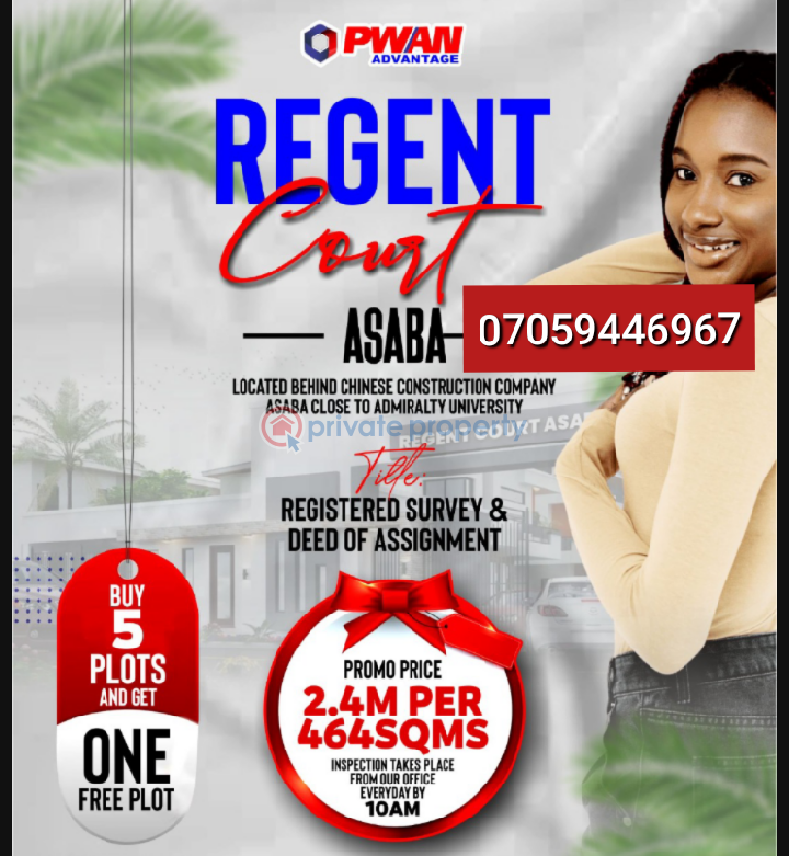 For sale: Land Behind Chinese Construction Company Ibusa Delta State ...