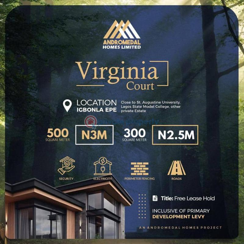 For sale: Residential Land St Augustine University, Lagos State And ... For sale: Residential Land St Augustine University, Lagos State And ...